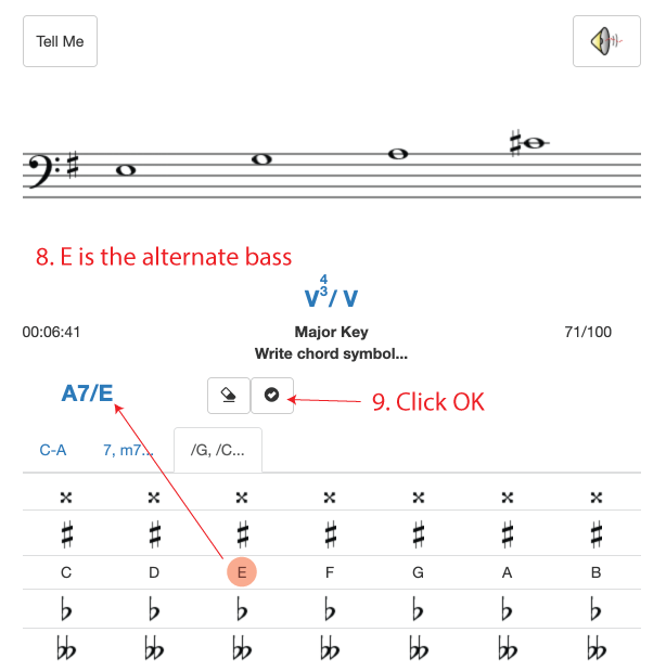 Chord Identification using roman numerals and chord symbols - Help